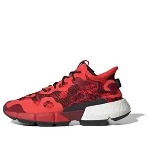 Adidas Adidas P.O.D. S3.2 ML Scarlet Camo Sneakers Red