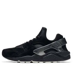 Nike Huarache Premium 'metallic Silver' Sneakers - Black/silver