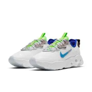 Nike React Art3mis Se "pixel Swoosh" Sneakers - Whitegreen