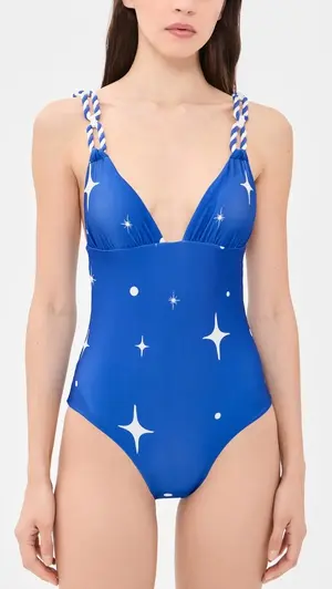 ANCORA Gaia One-piece Swimsuit With Twisted Rope Straps