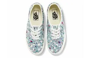 VANS Authentic Stackform Woven Floral Denim Sneakers - Blue
