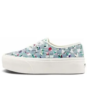 VANS Authentic Stackform 'woven Floral And Denim - Blue