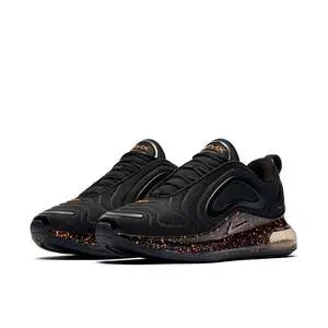 Nike Max 720 Speckle Athletic Sneakers - Black