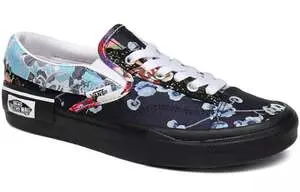 VANS Classic Slip-on Cap "florals - Black/blue