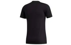 Adidas Ask2 Prm Tee Ss Training Sports Tight Round Neck Short Sleeve Black Fj6146