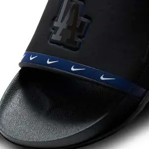 Nike Mlb X Offcourt Slide "los Angeles Dodgers - Black/blue/white