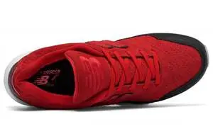 NEW BALANCE 530 Suede Athletic Sneakers - Red/black/white
