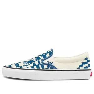 VANS Skate Slip-on Low-top Sneakers - Blue/white