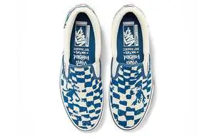 VANS Skate Slip-on Low-top Sneakers - Blue/white