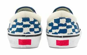 VANS Skate Slip-on Low-top Sneakers - Blue/white