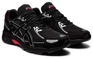 Asics Gel-venture 6 Athletic Lace-up Sneakers - Black/red
