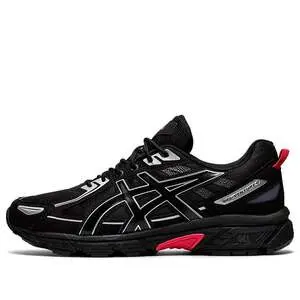 Asics ASICS GEL-VENTURE 6 Athletic Lace-Up Sneakers Black/red