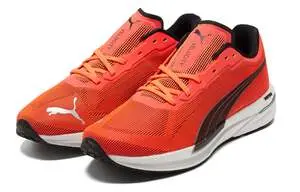 PUMA Velocity Nitro "lava Blast" Low Top Sneakers - Red/silver/black