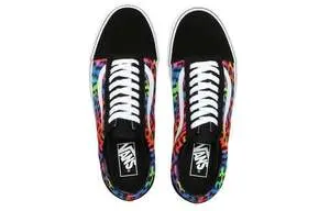VANS Old Skool "rainbow Spot Leopard" Sneakers - Black/multi-color