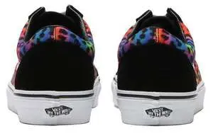 VANS Old Skool "rainbow Spot Leopard" Sneakers - Black/multi-color