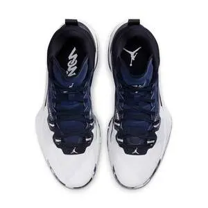 JORDAN Air Zion 1 Tb Basketball Sneakers - Dark Blue/white