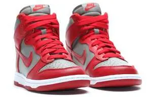 Nike Dunk Retro Qs 'unlv' High Top Sneakers - Red/gray