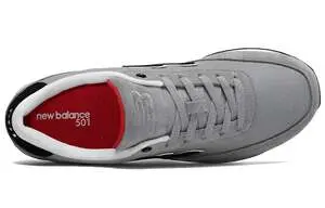 NEW BALANCE 501 Low Top Sneakers - Gray/black/red