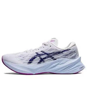 Asics Novablast 3 Running Shoes - White/purple
