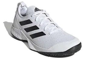 Adidas Courtflash Low Top Athletic Sneakers - White/black