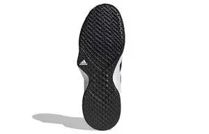 Adidas Courtflash Low Top Athletic Sneakers - White/black