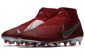 Nike Phantom Vision Elite Df Fg - Wine Red/silver