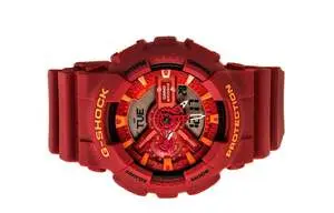 Casio G-shock Digital-analog Watch - Red/orange