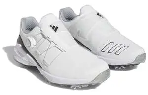 Adidas Zg23 Boa Golf Shoes - Cloud White/core Black/silver Metallic