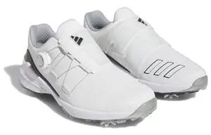 Adidas Zg23 Boa Golf Shoes - Cloud White/core Black/silver Metallic