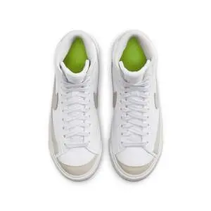 Nike Blazer Mid '77 Se High Top Sneakers - White/grey