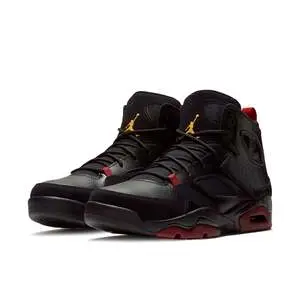 JORDAN Air Flight Club 91 Sneakers - Black/red