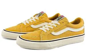VANS Sk8-low Reissue Sf Suede Sneakers - Goldyellow