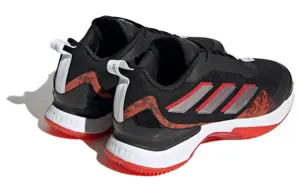 Adidas Avacourt Clay Court Athletic Sneakers - Black/red
