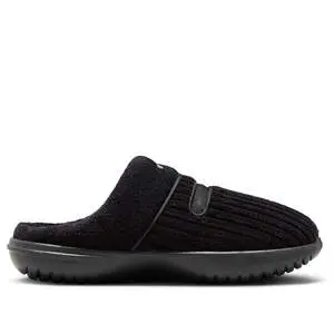Nike Burrow Zip Up Slipper - Black/anthracite