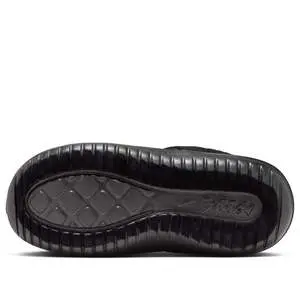 Nike Burrow Zip Up Slipper - Black/anthracite