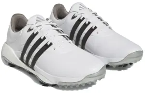 Adidas Tour360 22 Boost Golf Shoes - Cloud White/core Black/silver Metallic