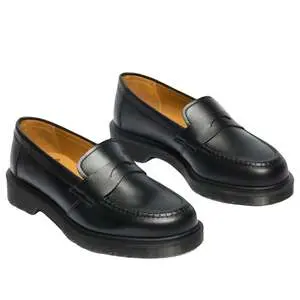 Dr. Martens Mie Delapre Penny Loafer Shoe - Black