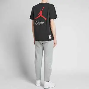 JORDAN X Union Nrg Vault Aj Flight Jumpman Tee - Black