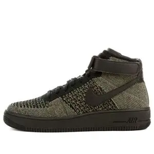 Nike Nike Air Force 1 Ultra Flyknit Mid Sneakers Black