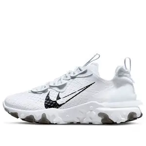 Nike React Vision "double Swoosh" Sneakers - White/black