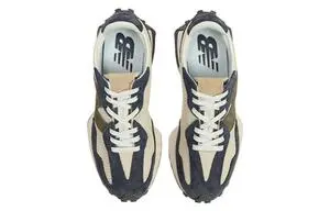 NEW BALANCE 327 "beige Navy" Sneakers - Blue/cream