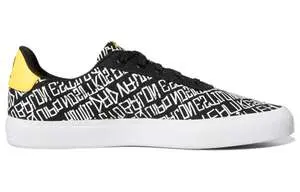 Adidas Messi X Vulc Raid3r 'all Over Print' Lace Up Sneakers - Black/white/orange
