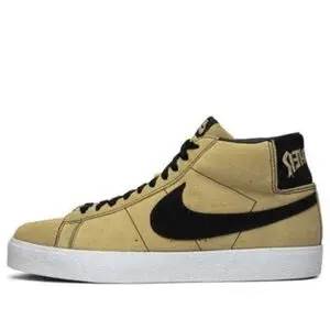 Nike Blazer Sb 'thrasher' High Top Sneakers - Gold