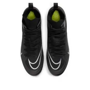 Nike Alpha Huarache 8 Elite Mid-top Cleats - Black