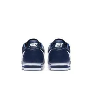 Nike Cortez Leather Sneakers - Blue/white