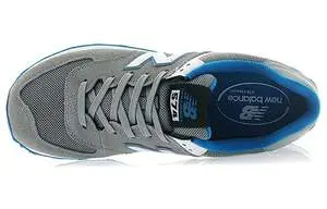 NEW BALANCE 574 Core Plus Low Top Sneakers - Grey/blue