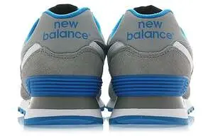 NEW BALANCE 574 Core Plus Low Top Sneakers - Grey/blue