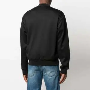 Off-White Logo Zipper Bomber Jacket
