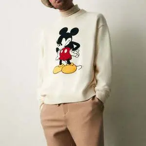 Kith X Disney Mickey & Friends Mickey Crewneck Sweater