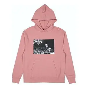 JORDAN X Union La Flying High Hooded Sweatshirt - Pink/red